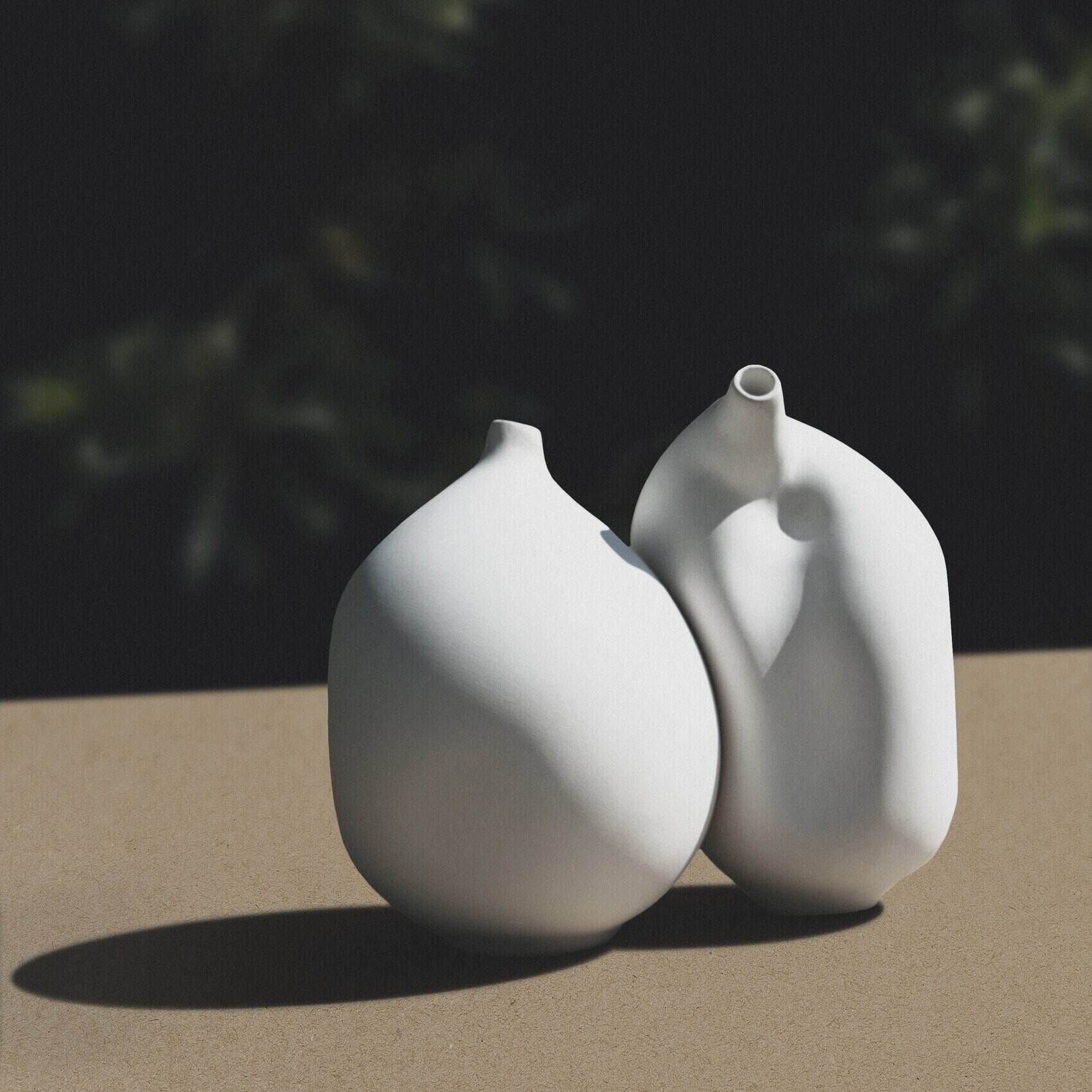 Ceramic Bodies, a 3D puzzle of mutually deforming vases - DesignWanted ...