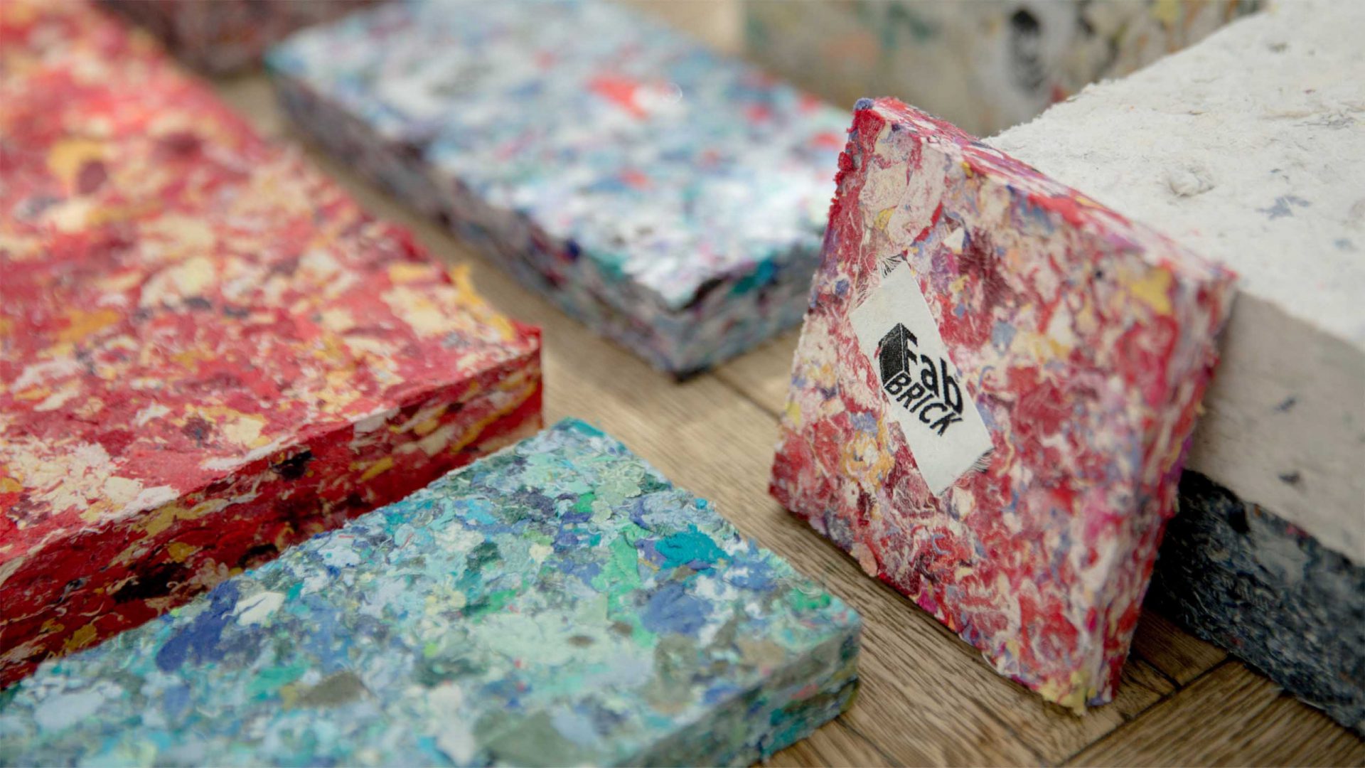 FabBRICK Construction Materials From Recycled Textile DesignWanted