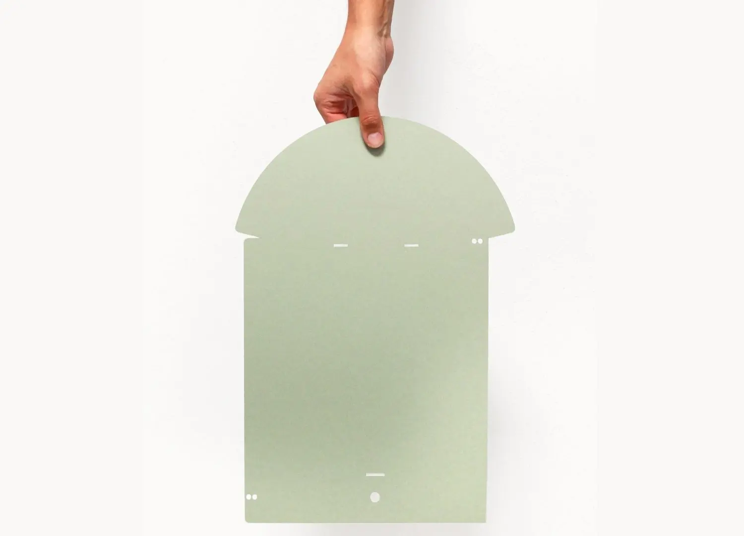 Accent Light is a minimalistic light fabricated from a paper ...